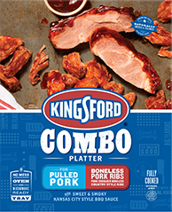 Kingsford Ribs & BBQ | Pulled Pork & Boneless Pork Ribs